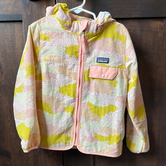 Patagonia | Jackets & Coats | Patagonia Pastel Jacket With Pink And ...